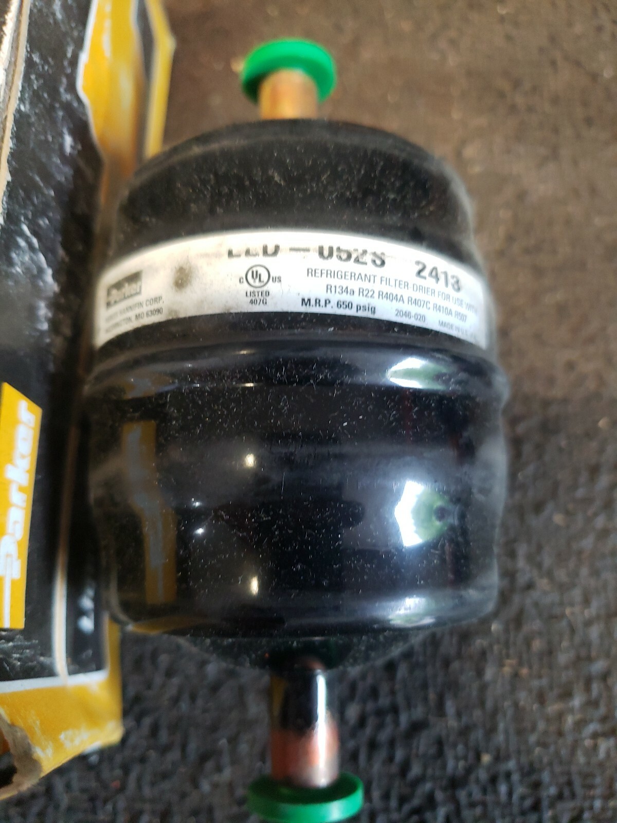 NEW Parker LLD-052S Liquid Line Filter-Drier 1/4 ODF Solder ++FREE SHIP ...