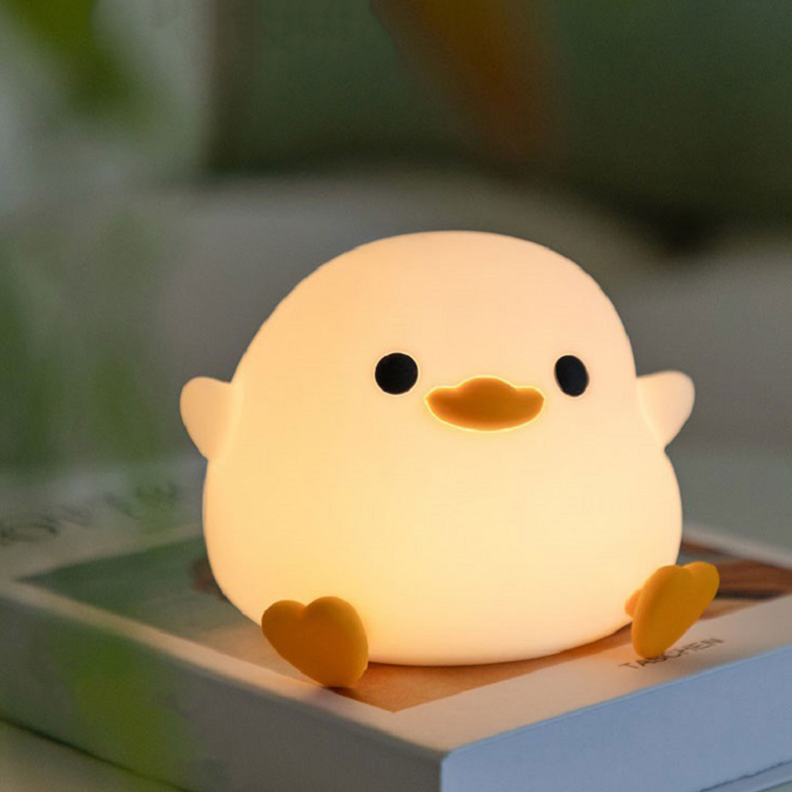 Rechargeable Table Lamp Safe for Children Night Light Adorable Duck | eBay
