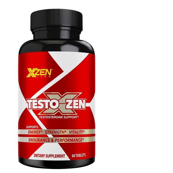GX8 Labs Testoxzen Testosterone Supplement for Men - 60 Tablets for ...