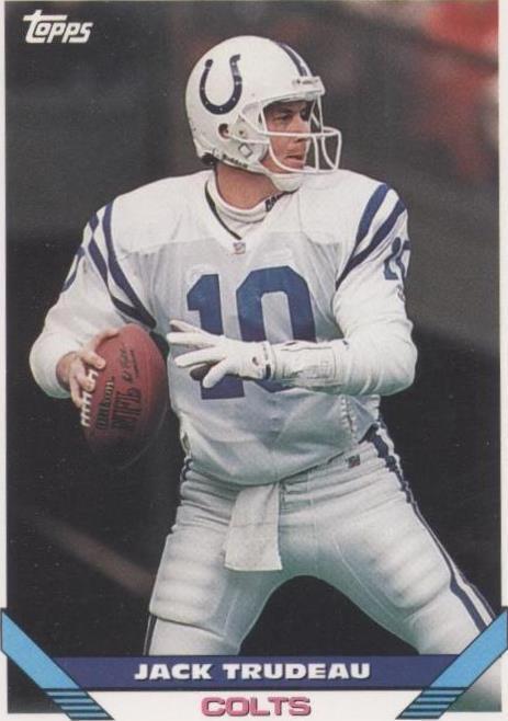 1993 Topps - Jack Trudeau #498 for sale online | eBay