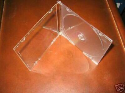2000 NEW 5.2MM SUPER SLIM CD CASES W/ CLEAR TRAY PSC16 | eBay