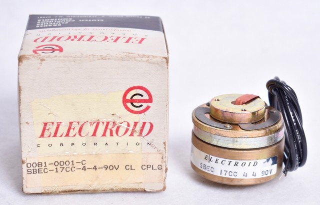 Electroid Company Clutch Brake SBEC-17CC-4-4-90V 0081-0001-C for sale ...