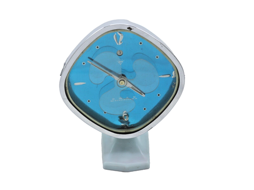 Vintage Diamond Animated Alarm Clock ⏰ Mechanical Wind-Up Fan Moving ...
