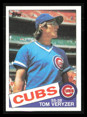 Tom Veryzer 1985 Topps #405 Chicago Cubs | eBay