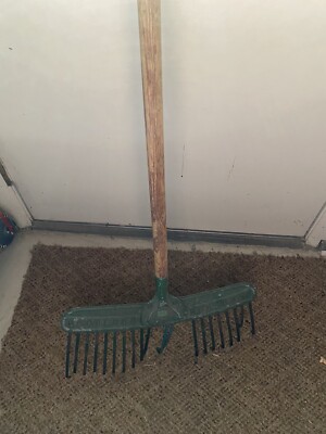 Garden - Vintage Antique Metal Garden Rake