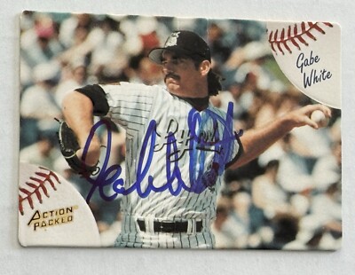 Gabe White 1994 Action Packed Authentic Signed Autograph Auto RC ...