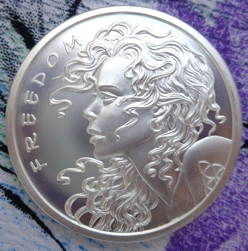 1 oz. 2021 FREEDOM GIRL - Silver Shield BU rounds .999 fine silver | eBay