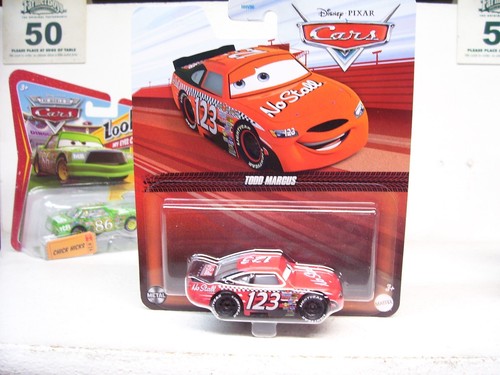 DISNEY PIXAR CARS #123 TODD MARCUS NO STALL | eBay