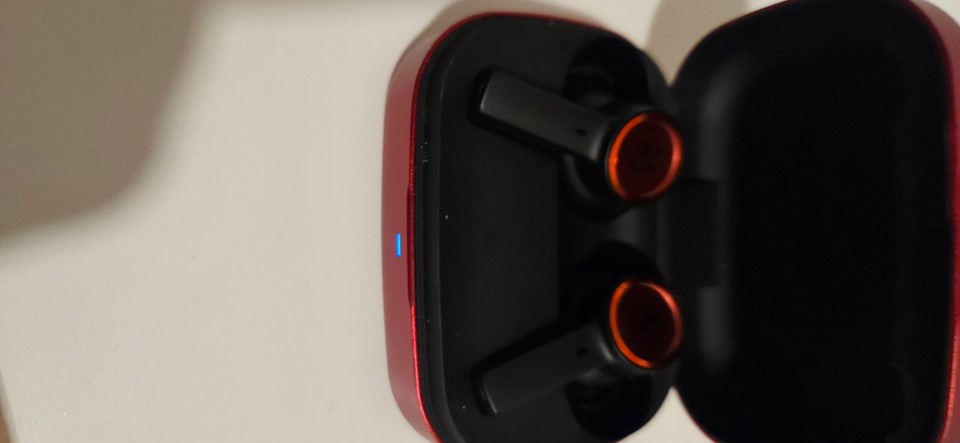 Bang & Olufsen Beoplay EX Red Bluetooth Earbuds - Used, No Charging ...