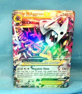 Carta Pokemon Mega Aggron