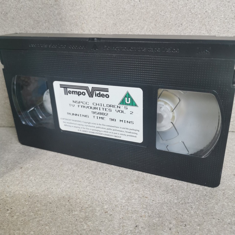 Children's TV Favourites Volume 2 NSPCC VHS - Postman Pat, Pingu ...