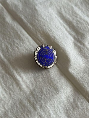 Nagoya Railway Emblem Pin Badge Vintage Aichi Pref. Public Transit ...