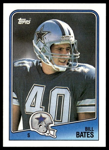 1988 Topps Bill Bates Dallas Cowboys #269 | eBay
