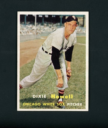 Dixie Howell 1957 Topps - Chicago White Sox #221 MINT | eBay