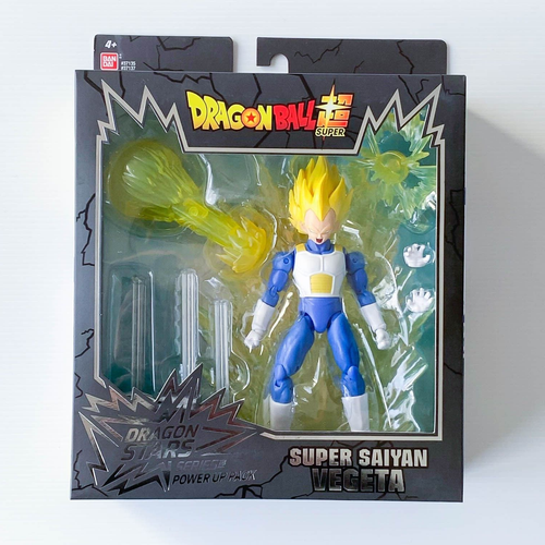 Bandai Dragon Ball Z Dragon Stars Series Super Saiyan Vegeta Power Up ...
