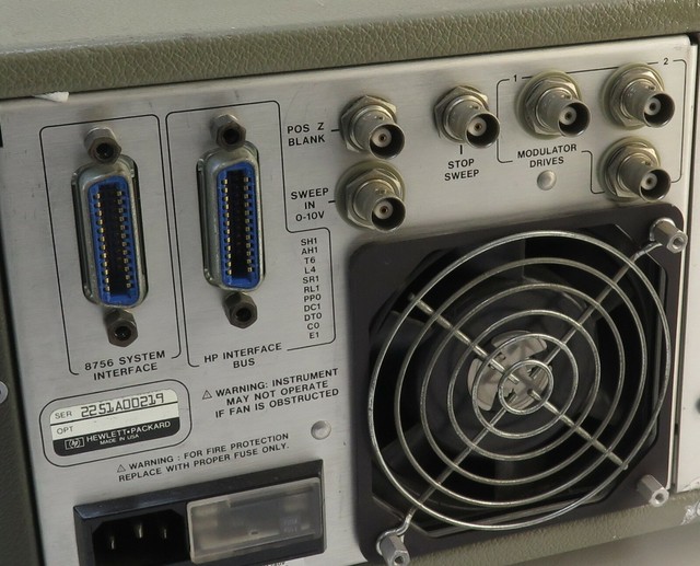 HP 8756a 60ghz Scalar Network Analyzer for sale online | eBay