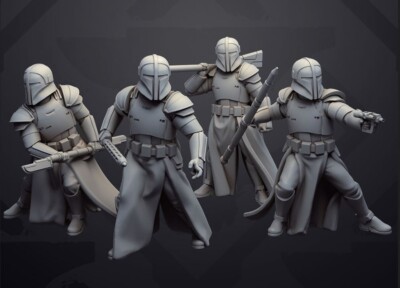 Star Wars Legions Miniatures - Crimson Sentinels - The Praetorian Guard ...