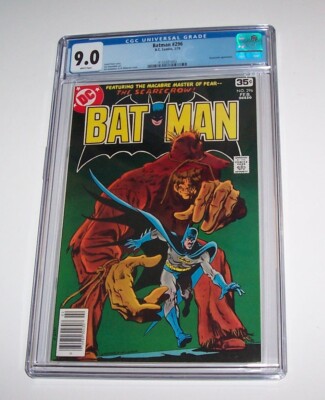 Batman #296 - DC 1978 Bronze Age Issue - CGC VF/NM 9.0 - Scarecrow ...