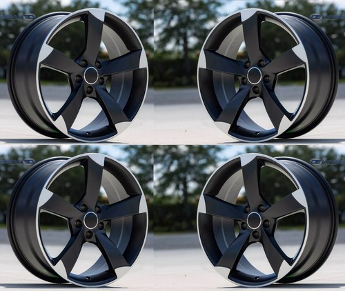 19x8.5 +35 Wheels For Audi A3 A4 A5 A6 Q3 Q5 5x112 Rims 19" Set 4 | eBay