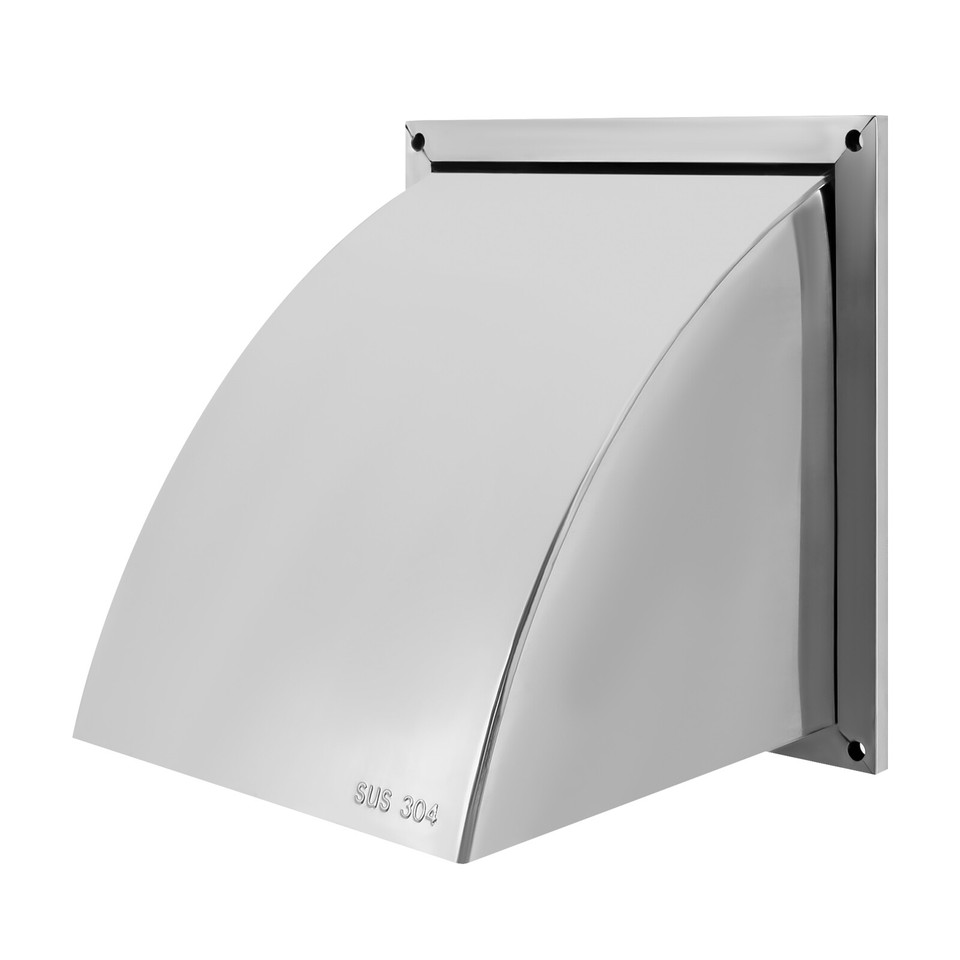 10.83 Inch 304 Stainless Steel Exhaust Hood Vent Cap Outdoor Wall Vent Cover | eBay