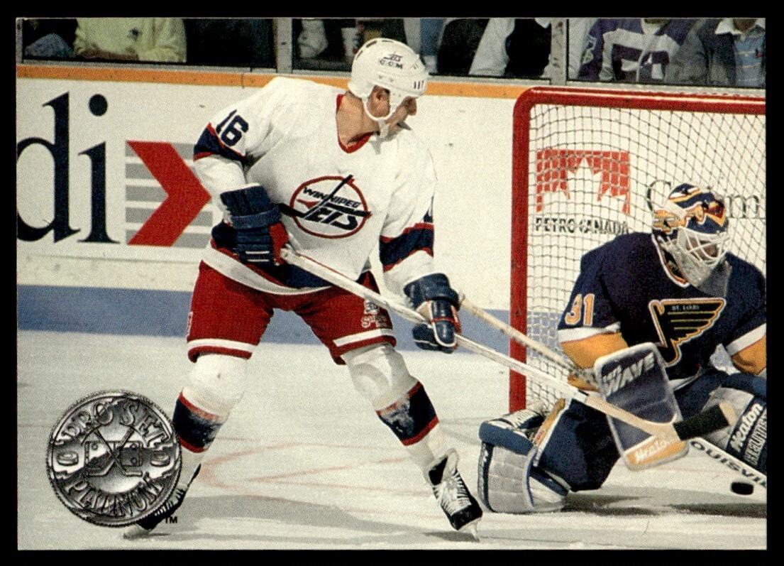 1991-92 Pro Set Platinum #134 Ed Olczyk Winnipeg Jets | eBay