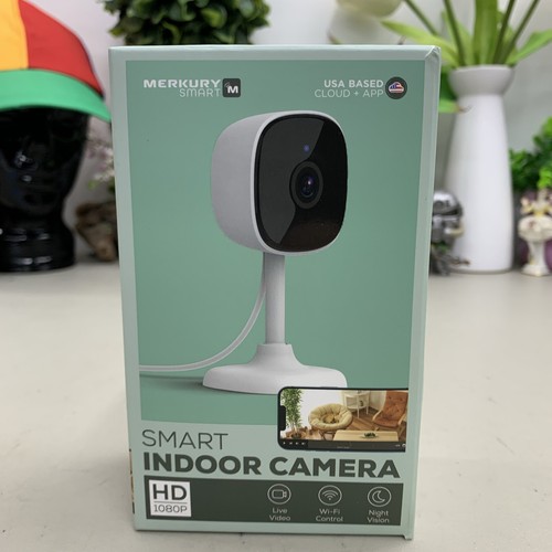 Merkury Innovations Smart Wi-Fi Camera HD 1080P Night Vision (092036 ...
