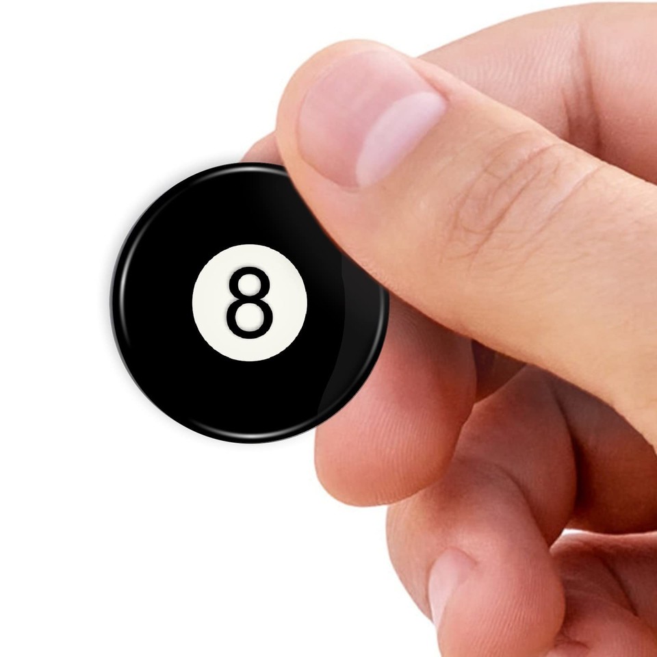 Eight Ball Magnet Strong and Flexible Eight Ball Refrigerator Magnet 1. ...