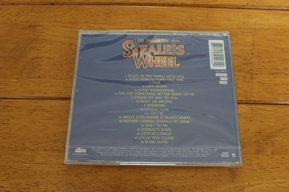 Stealers Wheel CD The Hits Collection Stuck In The Middle With You Rock ...