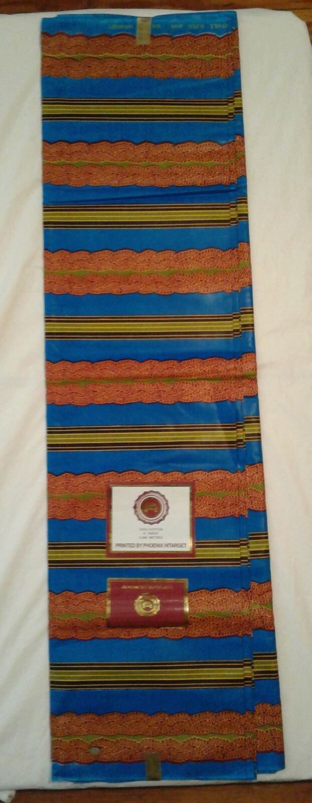 African inspired wax print fabric 6 yards Phoenix Hitarget cotton ...