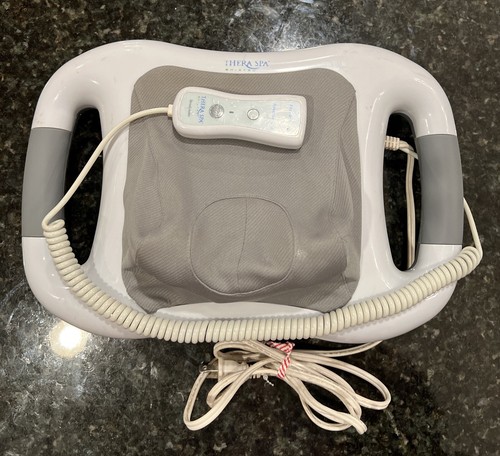 Brookstone Thera Spa Shiatsu Head Neck Back Leg Massager With Remote ...