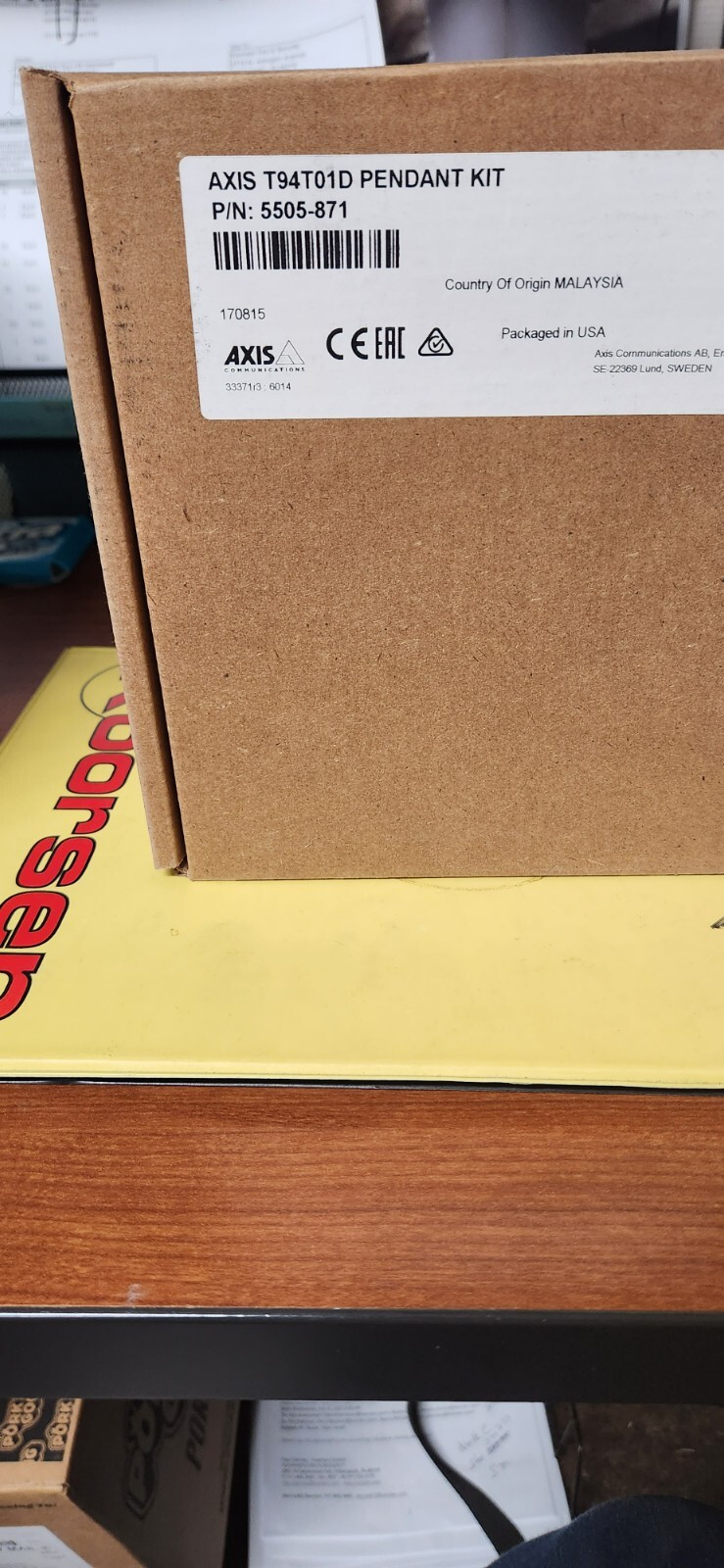 NEW - AXIS T94T01D PENDANT KIT P/N 5505-871 | eBay