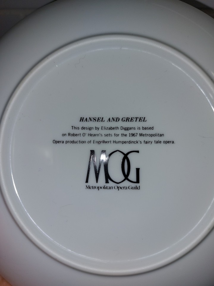 Child's Dinner Set "Hansel & Gretel" Metropolitan Opera Guild Andrea by ...