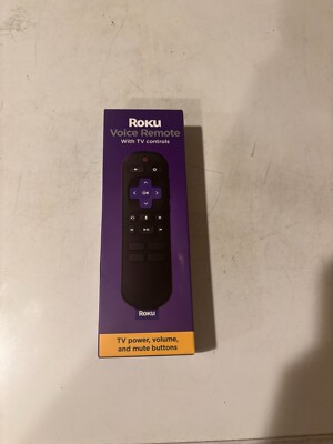 Roku Voice Remote-Compatible with All Roku Models (Channel Shortcuts ...