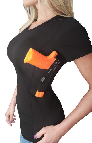 Women's Concealed Carry Tank Top Gun Holster CCW Tactical Shirt ...