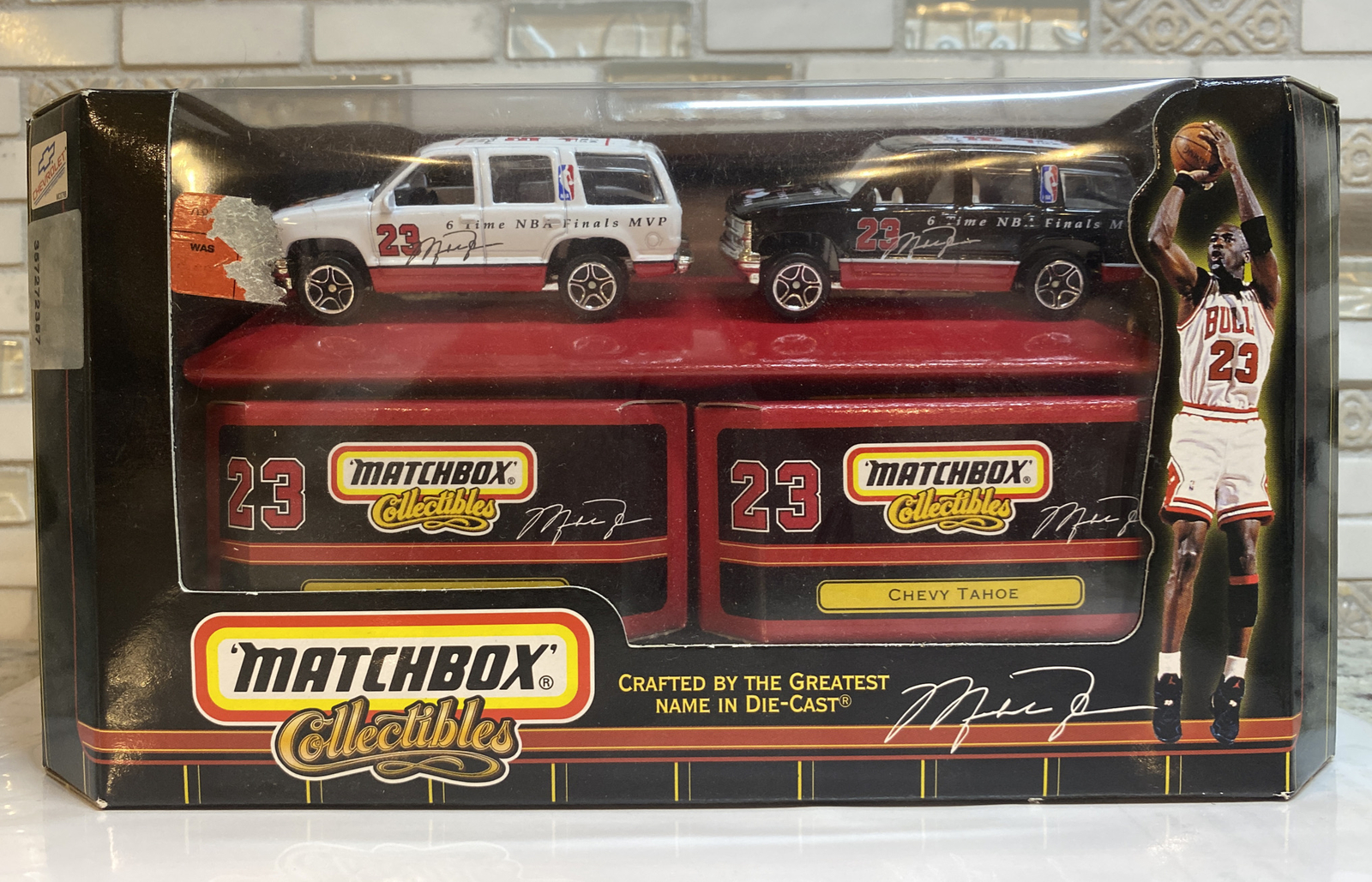 NEW Matchbox Collectibles Michael Jordan Chevy Tahoe Rare Set 1999 | eBay