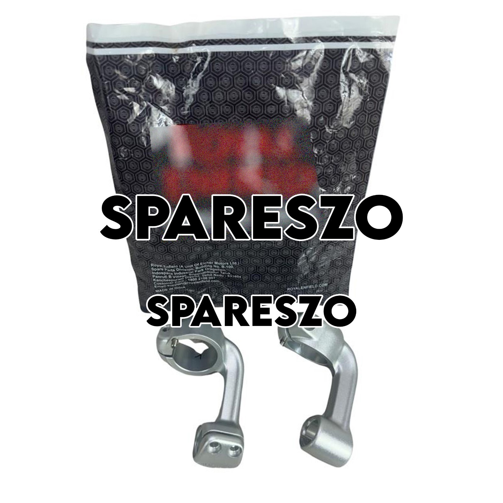 "HANDLEBAR RISER ASSY, RH & LH" Fit For Royal Enfield Continental GT ...