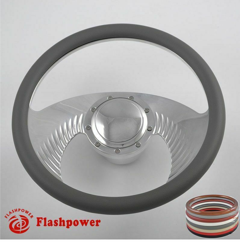 14'' Billet Steering Wheel Wood grain Chevrolet Monte Carlo Camaro | eBay