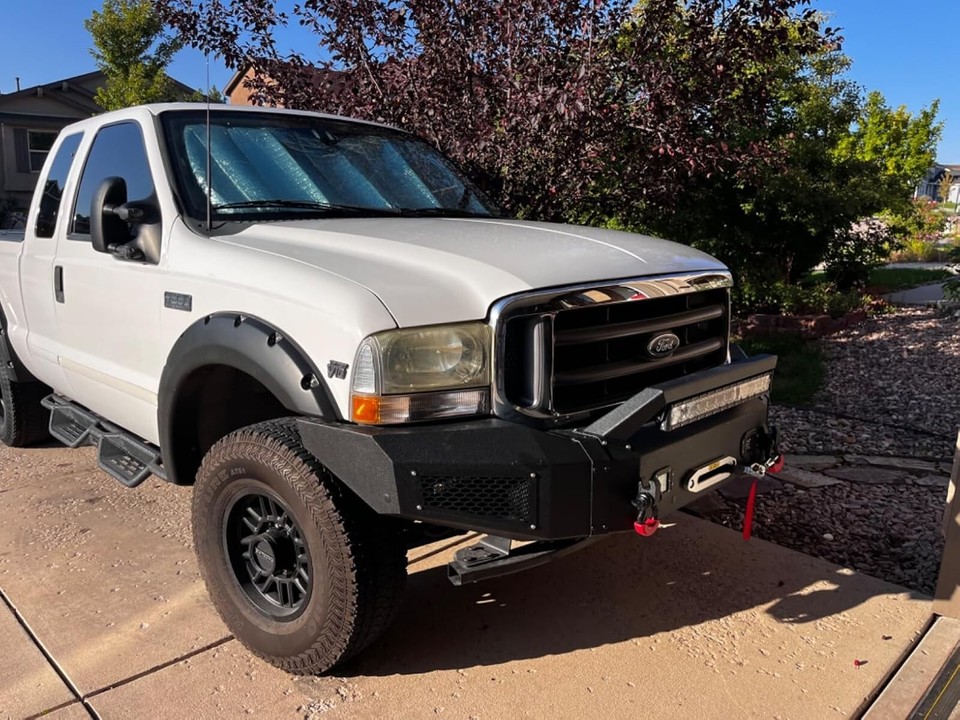 Vijay For 1st Gen 1999-2004 Ford F250 F350 Front Bumper with Winch ...