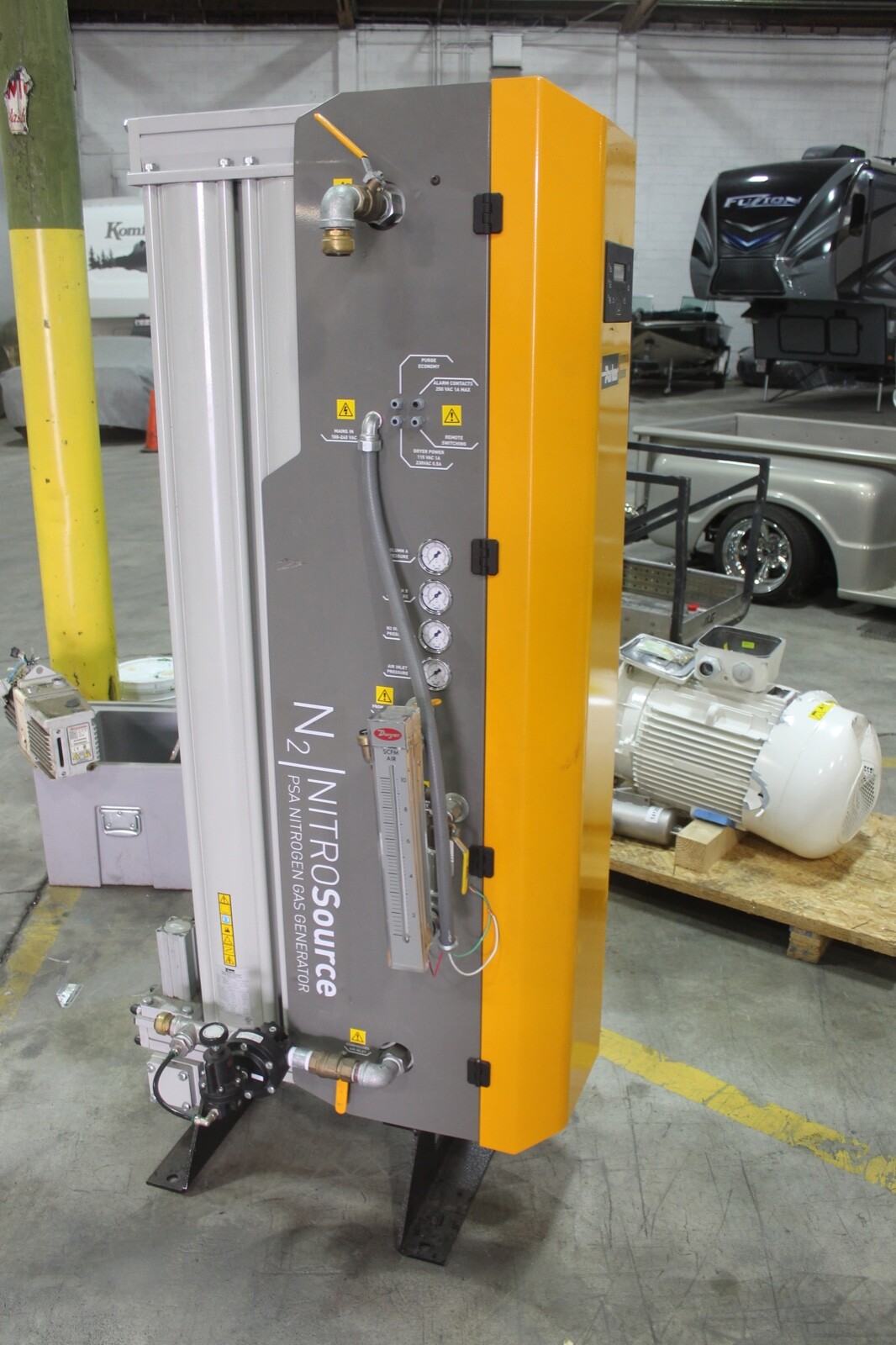 PARKER N2 NITRO SOURCE PSA NITROGEN GAS GENERATOR N2-20PALN-NA-B NICE ...