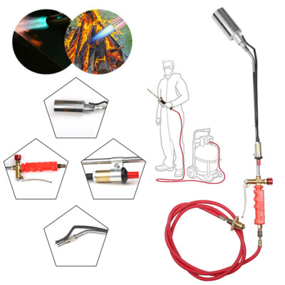 Portable Propane Torch Weed Burner Ice Snow Melter Outdoor Flame ...