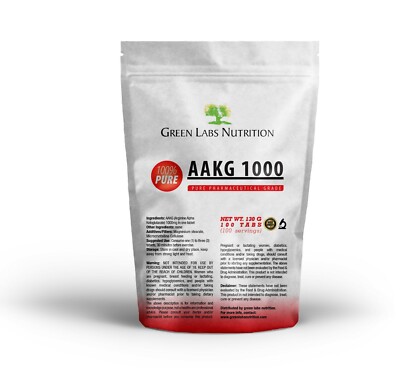 AAKG Arginine Alpha-chetoglutarato 1000mg 100 tablets | eBay