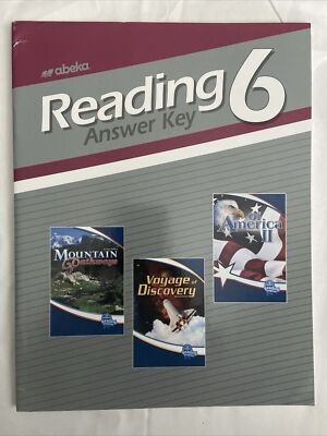 Abeka Reading 6 Answer Key 6th Grade Homeschool Teacher Education ...