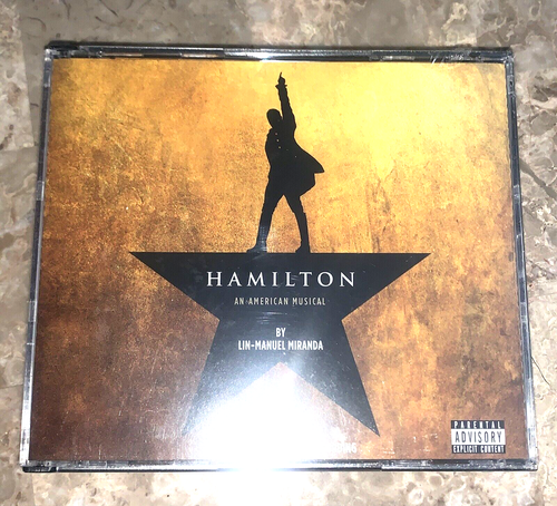 Sealed! Hamilton CD Original Broadway Cast Recording 2015 New 2-Disc ...