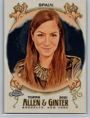 2021 Topps Allen & Ginter Chrome #206 Sarah Spain | eBay