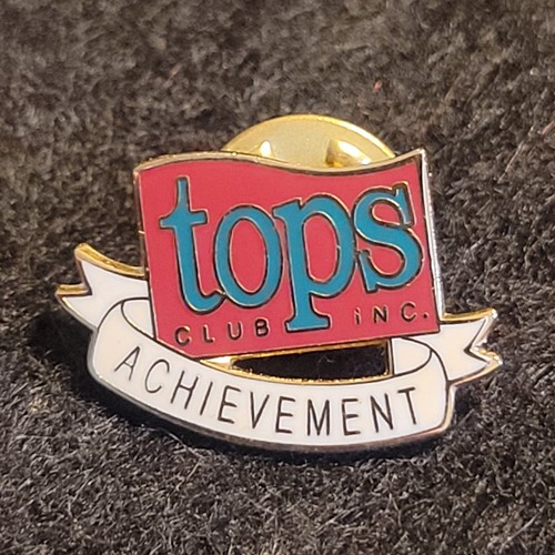 tops Club Inc Achievement Lapel Pin Hat Vest Tie Tack Take Off Pounds ...