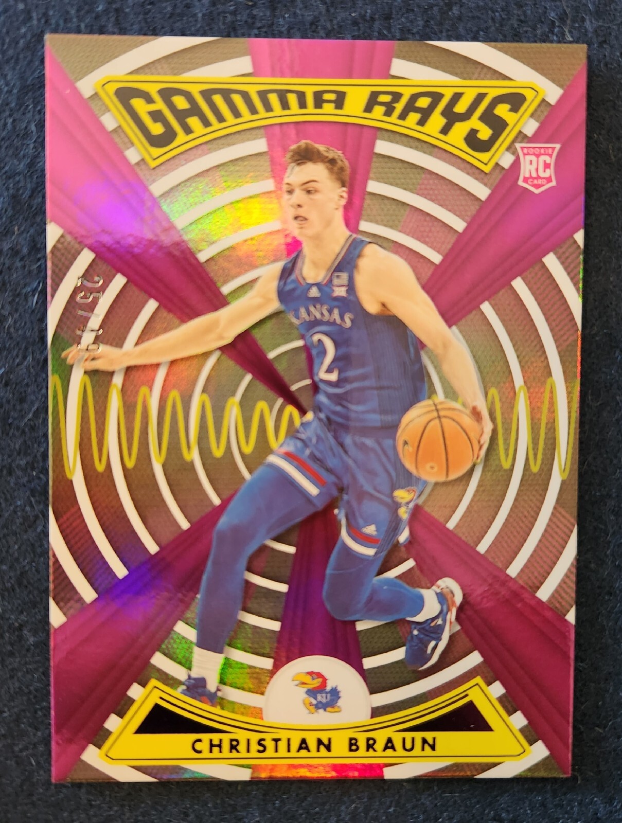 Christian Braun 2022 Chronicles Draft Picks #RA-CBR Rookie Aura - Meta /25 Price Guide - Sports ...