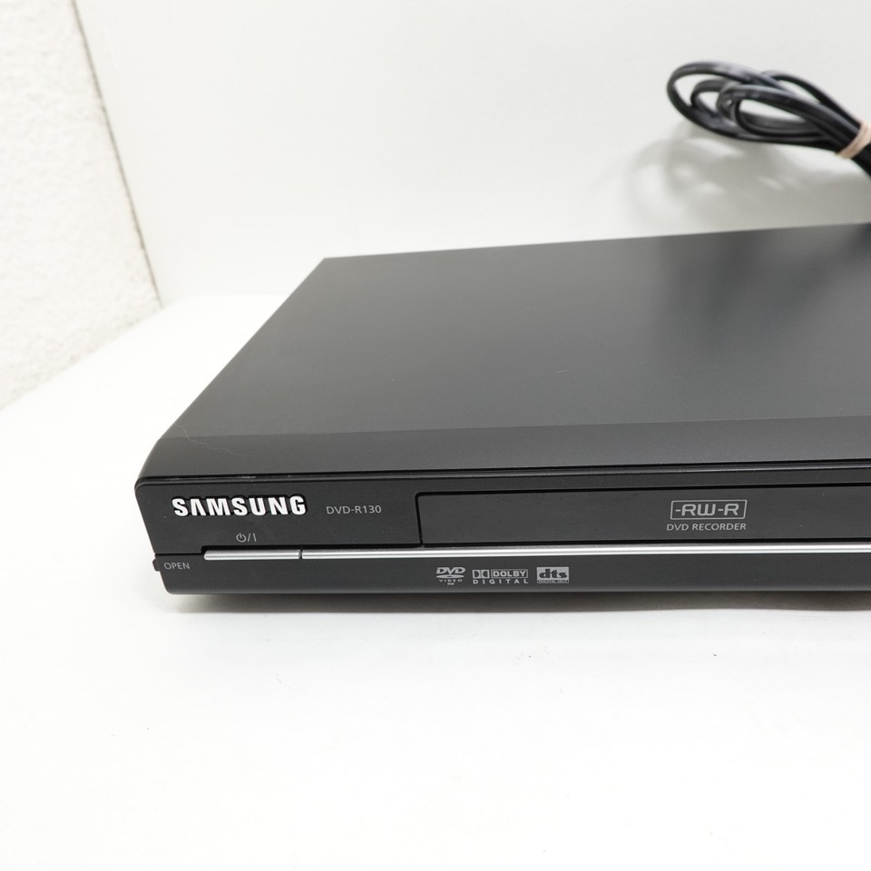 Samsung DVD-R130 DVD Recorder Player DVD-R-RW DIVX DOLBY- TESTED Works ...