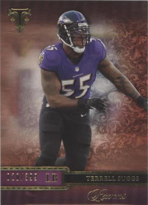 2014 Topps Triple Threads - Terrell Suggs #48 Purple /399 for sale ...