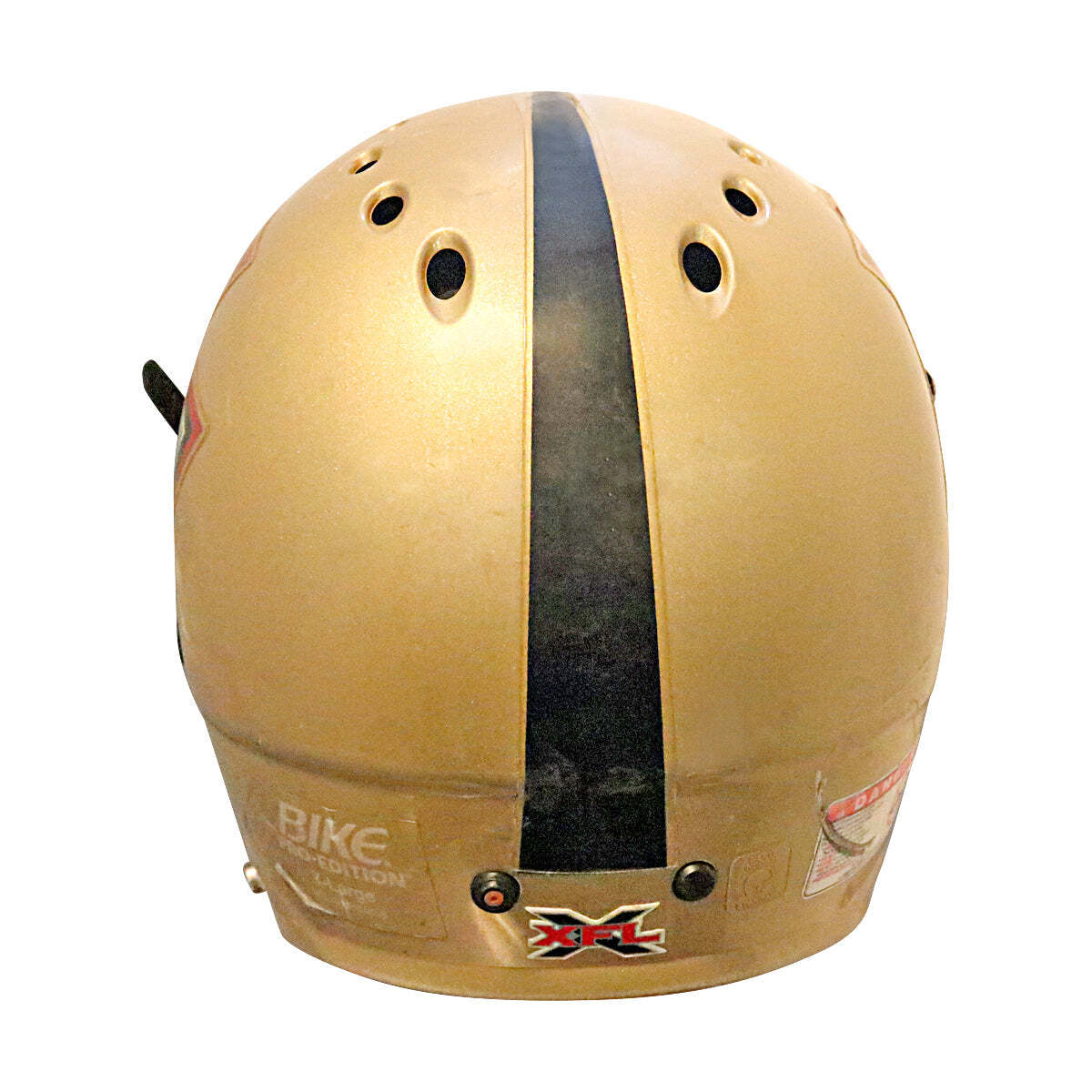 Tony Berti Las Vegas Outlaws 2001 XFL Game Used Helmet | eBay