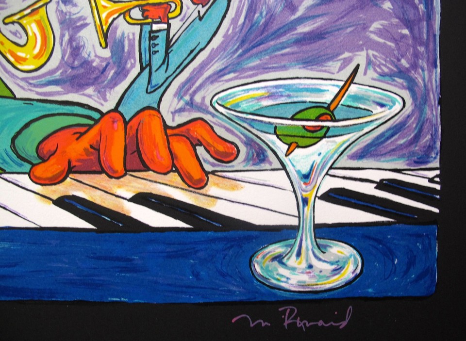 Matt Rinard THREE TO GET READY Hand Signed Limited Edition Lithograph ...